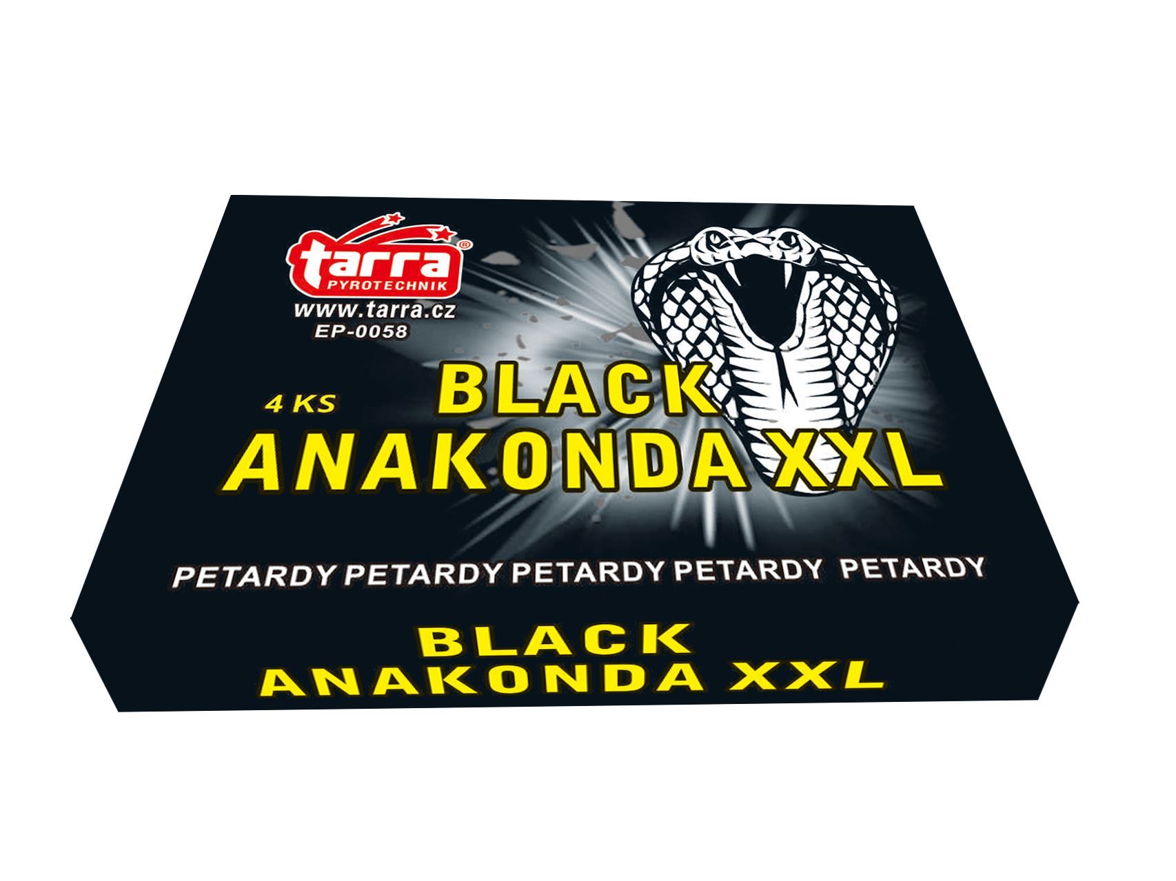 PETARDA BLACK ANAKONDA XXL 4 ks 5x20x4 | TARRA…